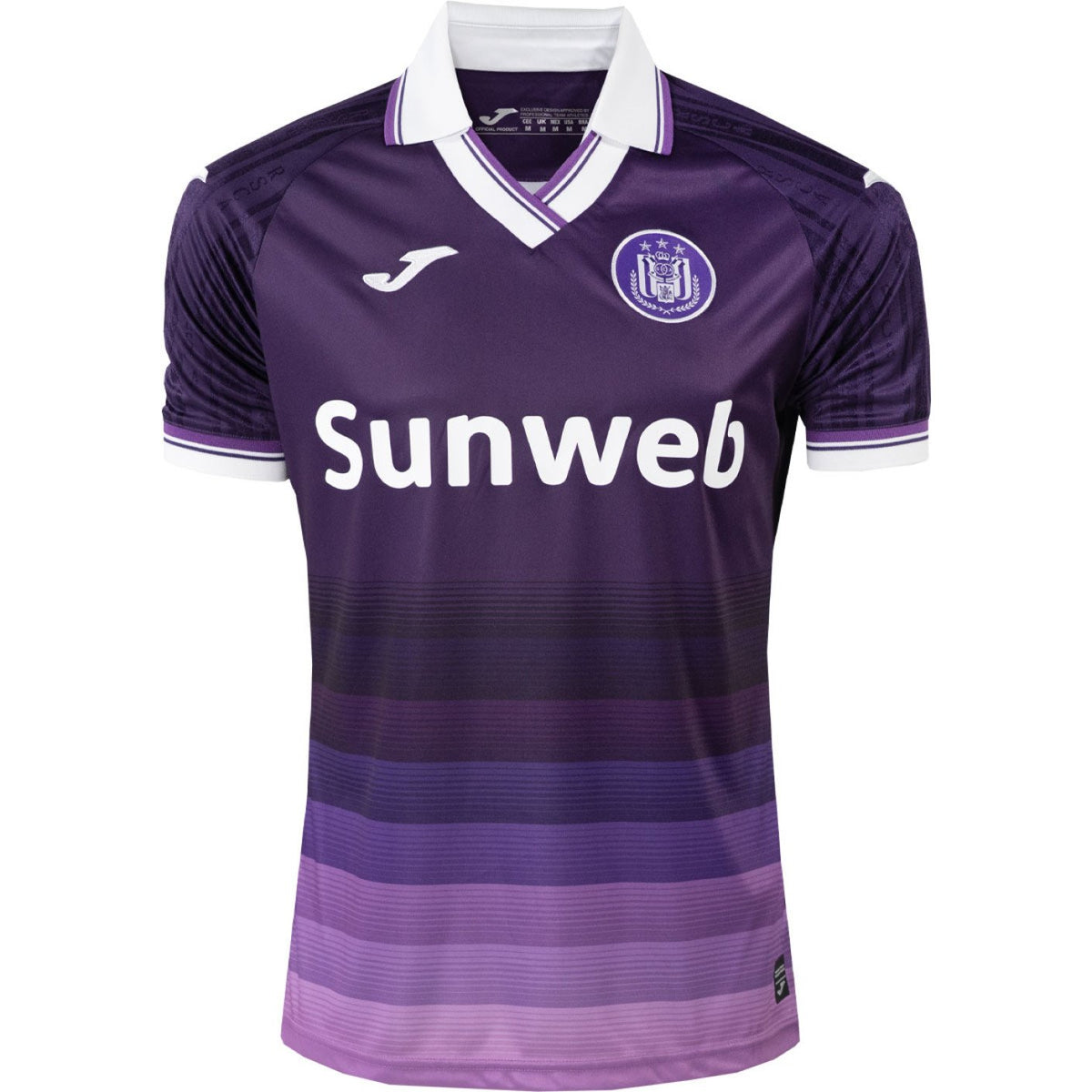 JOMA ANDERLECHT 25-26 HOME JERSEY PURPLE/WHITE – Fulltime Sport