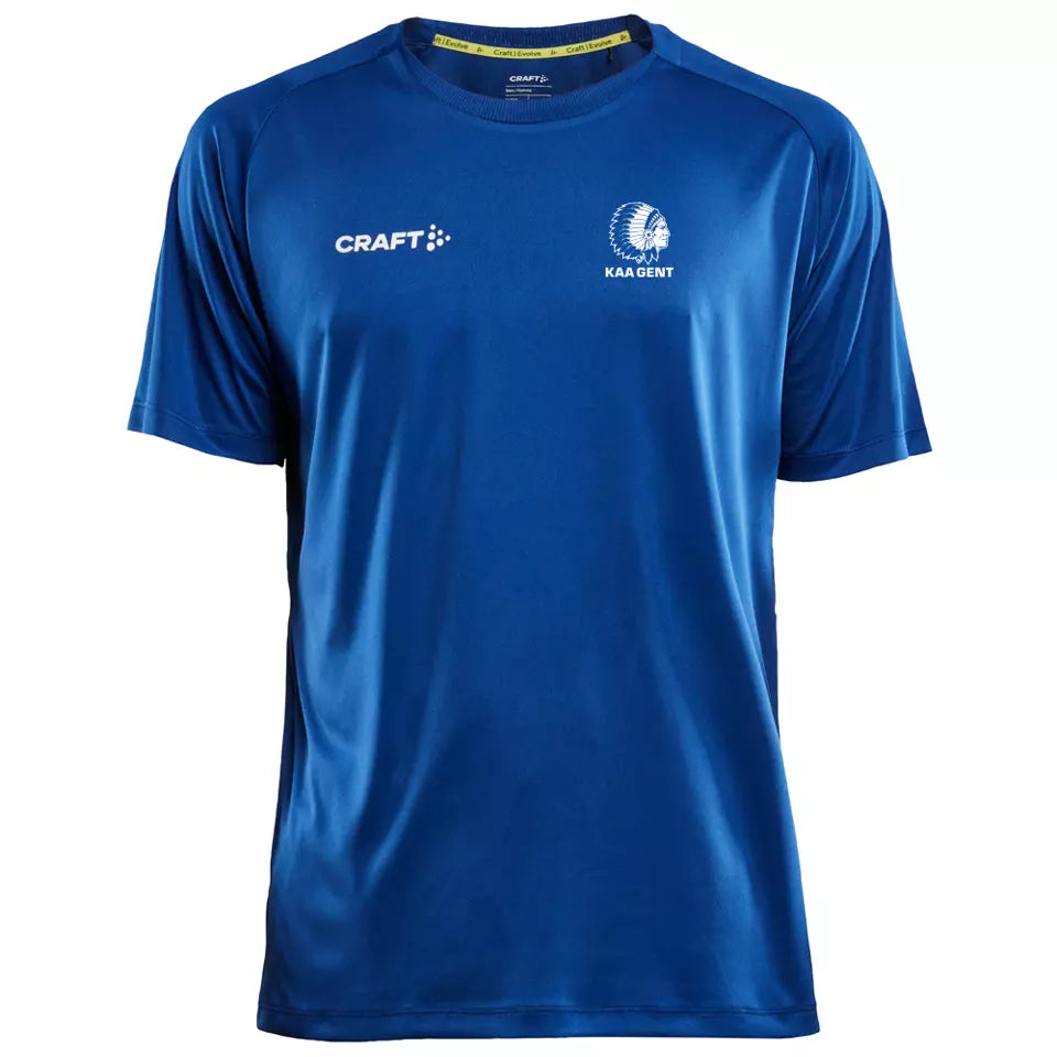 CRAFT GENT 21-22 EVOLVE TEE CLUB COBOLT – Fulltime Sport